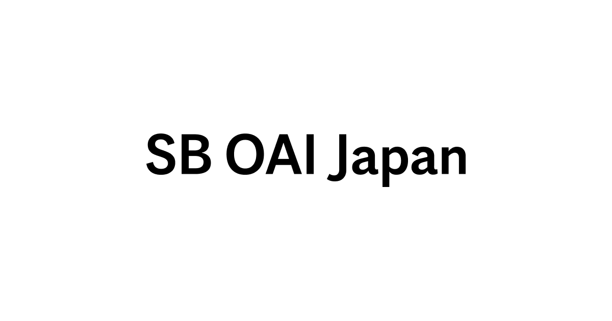 SB OAI Japan